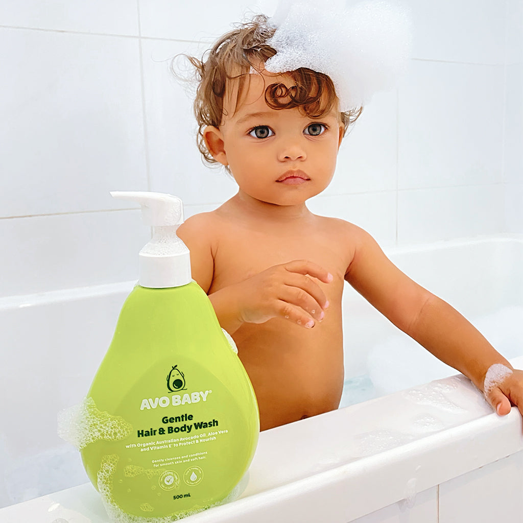 Gentle Natural Baby Hair & Body Wash | Avo Baby Gentle Shampoo | Avo ...