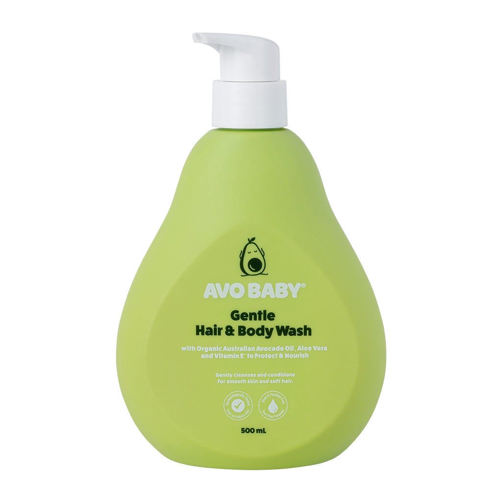 Gentle Natural Baby Hair & Body Wash | Avo Baby Gentle Shampoo | Avo ...